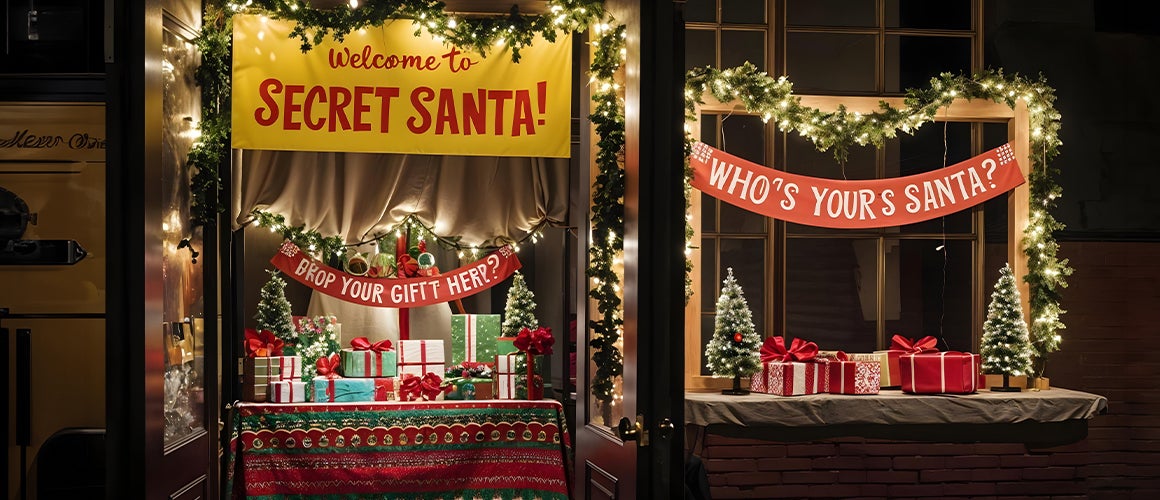 9 Creative Décor Ideas to Build Excitement: Secret Santa Party Planning ...